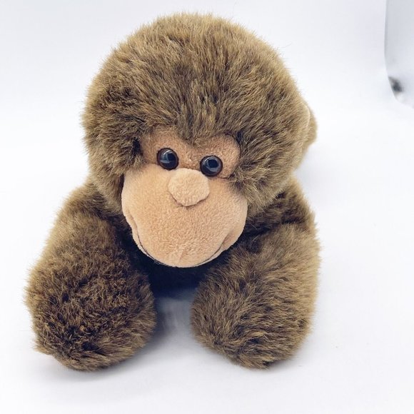 Goffa | Toys | Goffa Monkey Ape Floppy Brown Bean Bag Plush 4 | Poshmark
